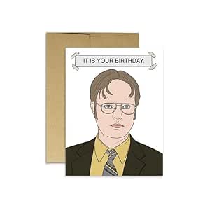 CRAFT MANIACS OFFICE ITS YOUR BIRTHDAY A5 LAMINATED GREETING CARD FOR ...