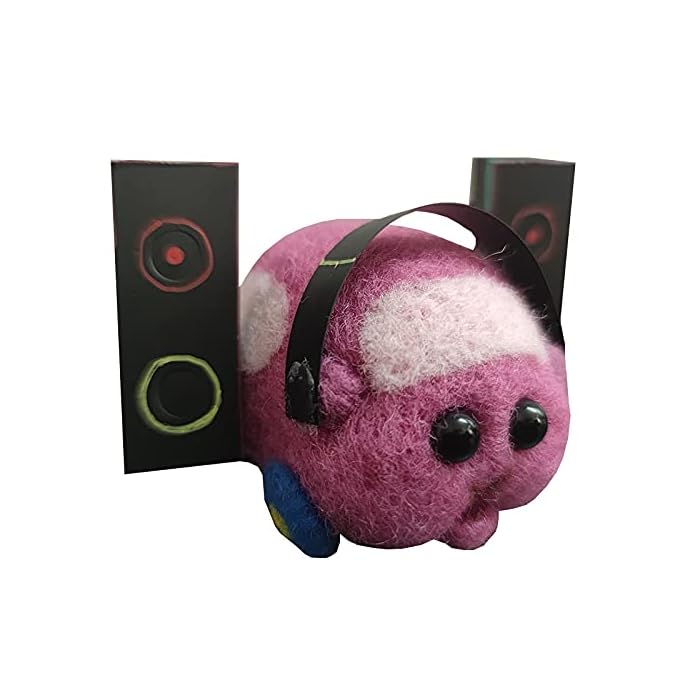 Buy Pui Pui Molcar Finished DIY Felt Poke Handmade Needle Wool Felt Toy ...
