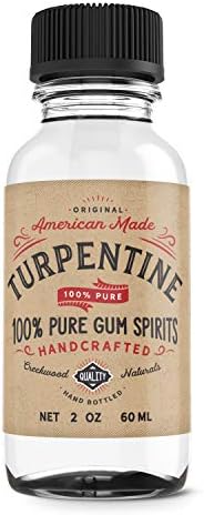 Amazon.com: 8 oz. 100% Pure Gum Spirits of Turpentine : Arts, Crafts ...