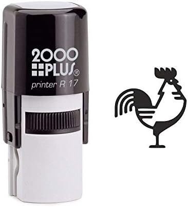 Amazon.com : StampExpression - Preppy Rooster Self Inking Rubber Stamp ...