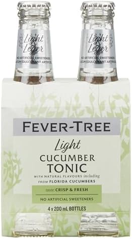 Amazon.com: FEVER-TREE Cucumber Tonic Water 4pk, 6.8 FZ : Grocery ...