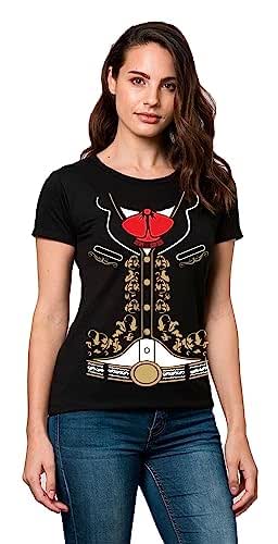 Playera estampada charro mariachi INDEPENDENCIA DE MEXICO (L mujer ...