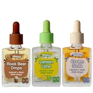 Amazon.com: Allways Drops Natural Water Enhancer | Soda Fun Variety ...