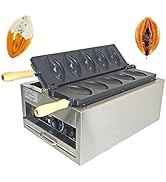 Amazon.com: CPVKRY Coin Waffle Maker for Egg Puff and Hong Kong Waffles ...