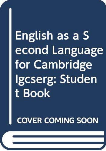Buy ENGLISH AS A SECOND LANGUAGE FOR CAMBRIDGE IGCSE :STUDENT BOOK Book ...