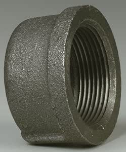 Amazon.com: Anvil 1-1/2 in. FPT Black Malleable Iron Cap