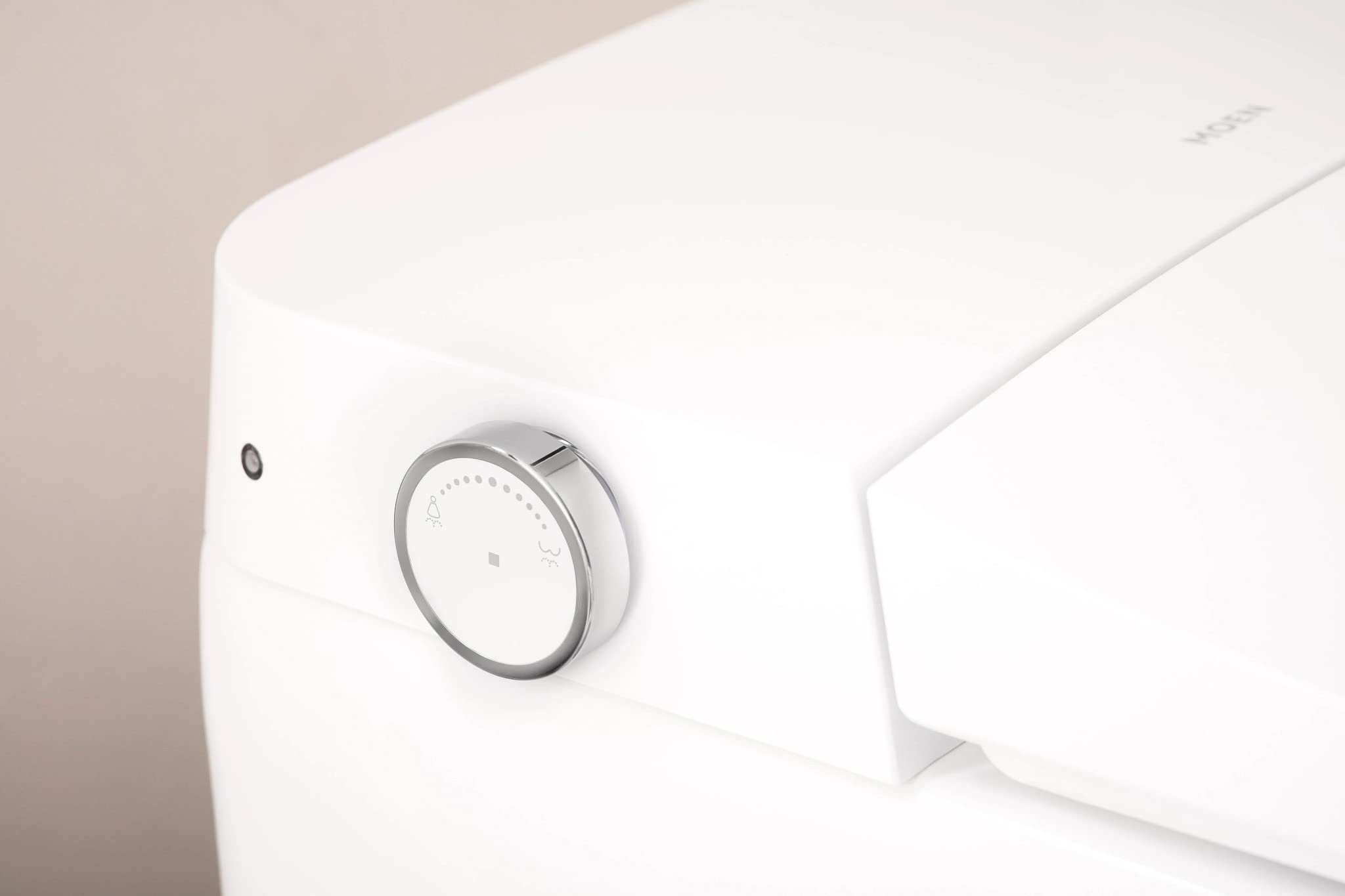 Moen ET900 2-Series Tankless One Piece Elongated Bidet Toilet in White ...