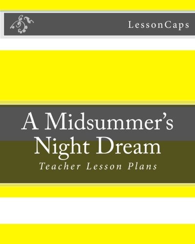 Amazon.com: A Midsummer's Night Dream: Teacher Lesson Plans ...