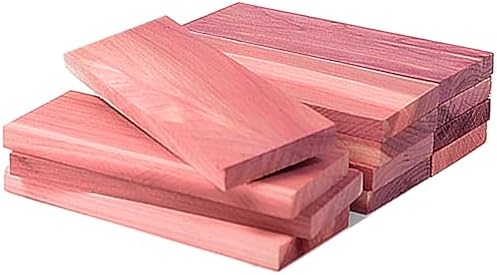 Amazon.com : 12 Cedar Blocks for Clothes Storage - Cedar Chips for ...