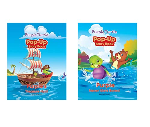 Buy Purple Turtle Pop up Story Books for Kids (Buy One Get One Free ...