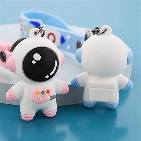 AMANVANI Space Astronaut Keyring for Kids Boys Action Adventure 3D ...