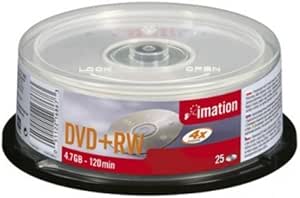 Amazon.com: Imation 4.7GB 4X DVD-RW : Electronics