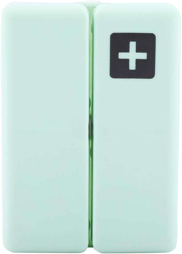 Amazon.com: Pill Box, Portable Medication Organizer Foldable Magnetic ...