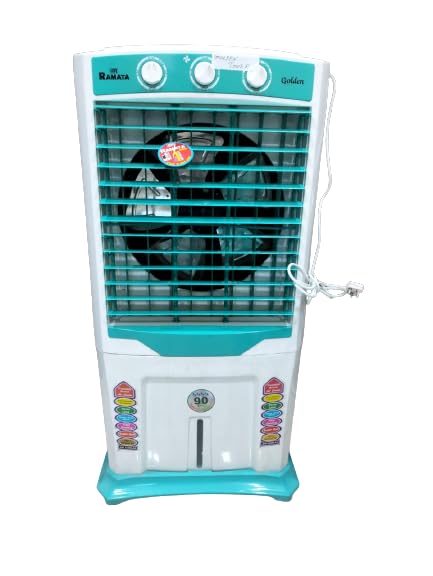 RAMATA Air Cooler for Home and Commercial Golden Tower 90 Liter ...