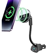 Amazon.com: for Mag-Safe Car Mount Charger 15W iPhone Wireless Car ...