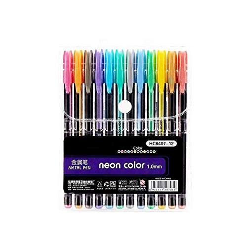 Authentic Store Gel Pens Set Color Gel Pens,Glitter, Metallic, Neon ...
