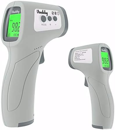 Helect Plastic Non-Contact Digital Laser Infrared Thermometer ...