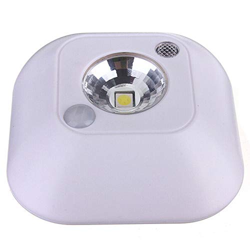 WHIZZO Infrared PIR Motion Sensor LED Ceiling Night Light Battery ...