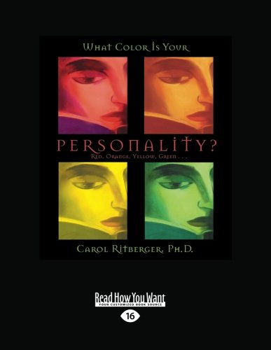 What Color is Your Personality?: Red, Orange, Yellow, Green: Amazon.co ...