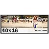 Amazon.com - 40x16 Frame Black Picture Frame - Complete Modern Photo ...