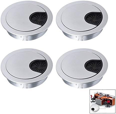 iwobi 4 Pcs Cable Bushing,Computer Desk Surface Port Wire Hole Covers ...