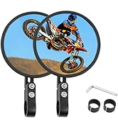 Amazon.com: DREAMIZER Motorcycle Rear View Mirror - 7/8" 10MM Handlebar ...