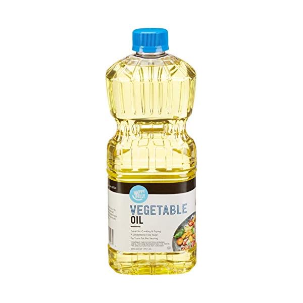 Amazon Brand - Happy Belly Soybean Vegetable Oil, 48 Fl Oz | Gourmetian