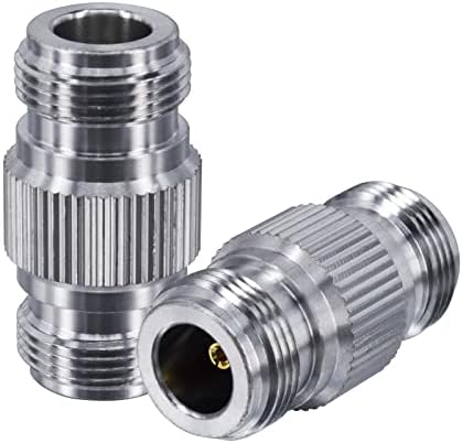Amazon.com: Boobrie 2-Pack N Female to N Female Connector N Type Barrel ...