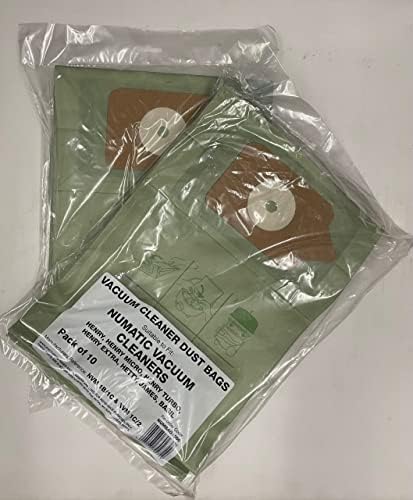 20 Pack of Numatic Henry Hoover Bag Replacement Vacuum Cleaner High ...