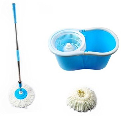 Blue Leaf Mop Set (Blue) : Amazon.in: Home Improvement