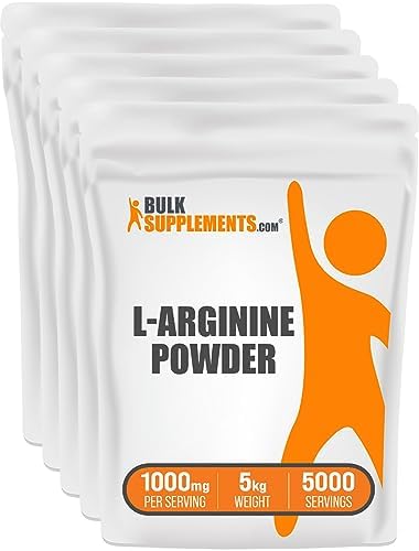 Amazon.com: BulkSupplements.com L-Arginine Powder - Arginine 1000mg ...