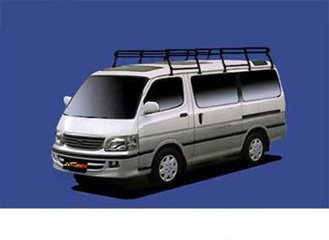 Amazon | ルーフキャリア PL45+ ハイエースワゴン / H1#系 Pシリーズ タフレック TUFREQ 精興工業 | ルーフボックスアクセサリ | 車＆バイク