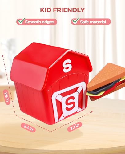 Snapklik.com : Alphabet Learning Toys, 26 Letters Barns And 26 Objects ...