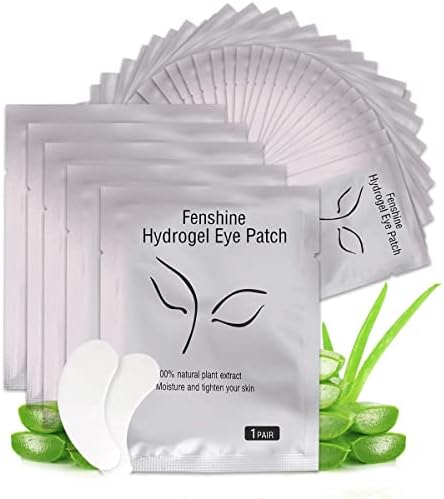 Amazon.com: Pretty memory 100 Pairs Foam Eye Pads for Lash Extensions ...