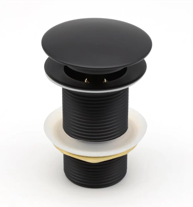 HC 5" Brass Click-Clack Waste Coupling (Black Matt) : Amazon.in: Home ...