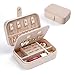 Amazon.com: BIQI MUSSE Travel Jewelry Case, PU Leather Jewelry Travel ...