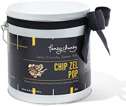 Amazon.com: Funky Chunky Gourmet Popcorn Sampler Variety Pack with all ...