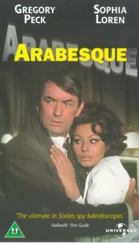 Arabesque [VHS] : Gregory Peck, Sophia Loren, Alan Badel, Kieron Moore ...