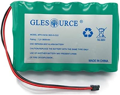 Amazon.com: GLESOURCE 7.2V 3600mAh Battery Compatible with DSC IMPASSA ...