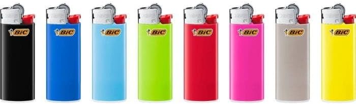Amazon.com: BIC Mini Pocket Lighter, Classic Collection, Assorted ...