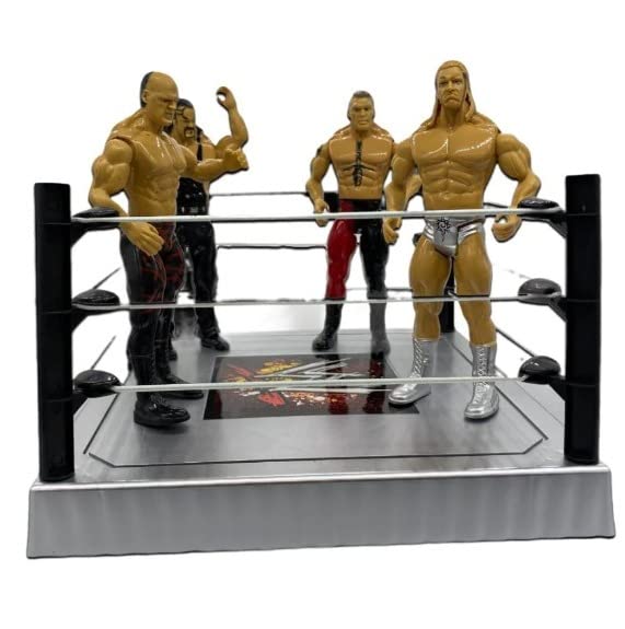 PNJB, Premium WWE Wrestling Ring Playset with Figures and Gym Equipment ...