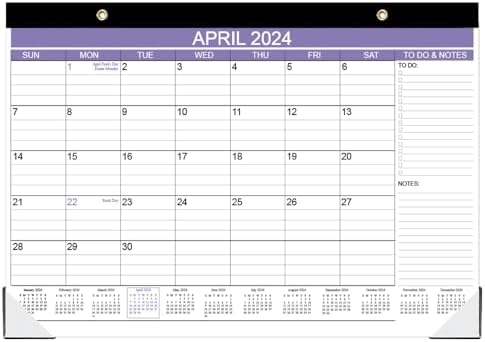 Amazon.com : 2024-2025 Desk Calendars - 18 Months Calendars from July ...
