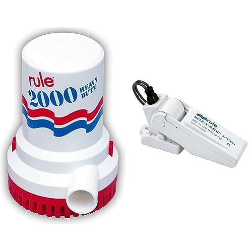 Rule Bilge Pumps, 2000 GPH Non-Automatic | Amazon price tracker ...