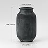 Amazon.com: SIDUCAL Rustic Farmhouse Flower Vase | 9.5 Inch Large ...