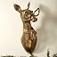 Gresonic 3D Animal Head Wall Mount - Sheep Head Ornament, Bronzed Resin ...