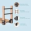 Amazon.com: Eibikdi Firewood Rack Outdoor, Adjustable Length Wood ...