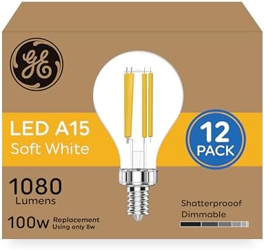 GE Ultra Bright LED Light Bulbs, 100 Watt Equivalent, Soft White ...