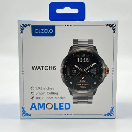 Watch6 smart watch from the Oteeto brand, and it has the following ...