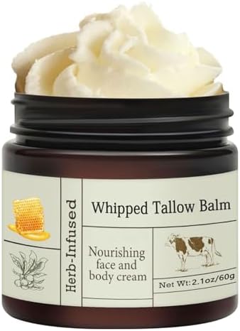 Amazon.com: SilkySecret Beef Tallow for Face & Body (4 Oz), Grass-Fed ...