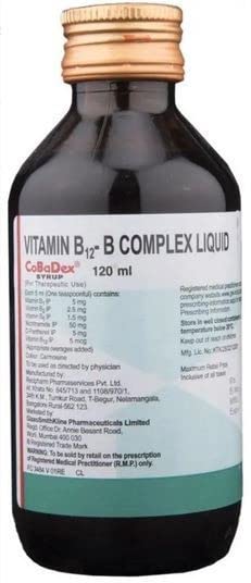 Cobadex - Bottle of 120ml Syrup : Amazon.in: Health & Personal Care